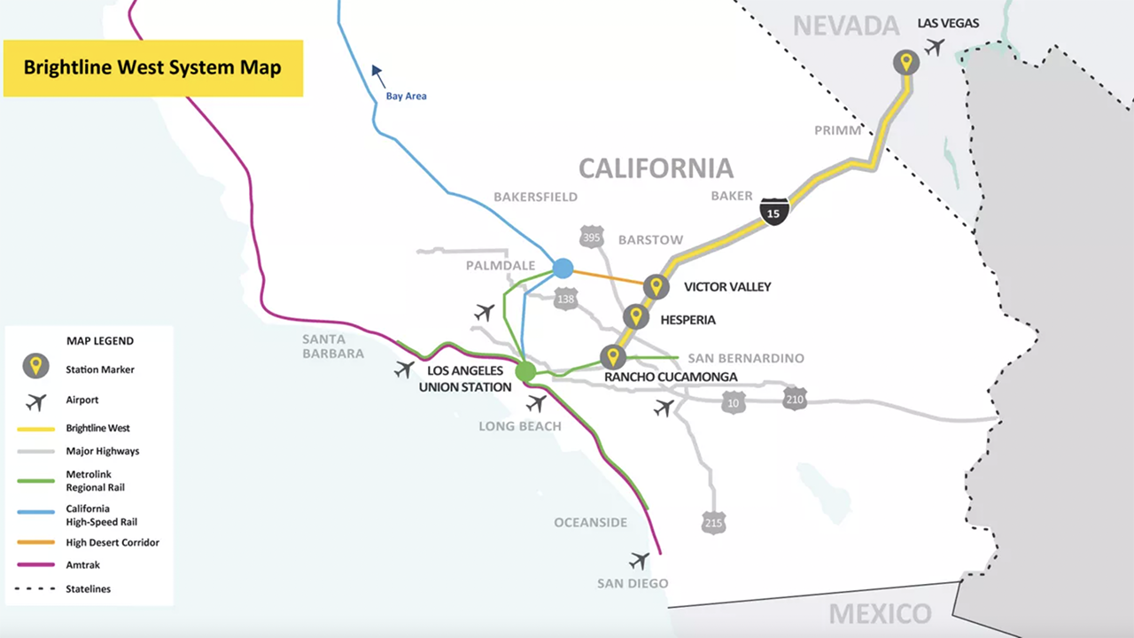 $12B Brightline West new passenger railway advances (RailwayAge) – CamCab