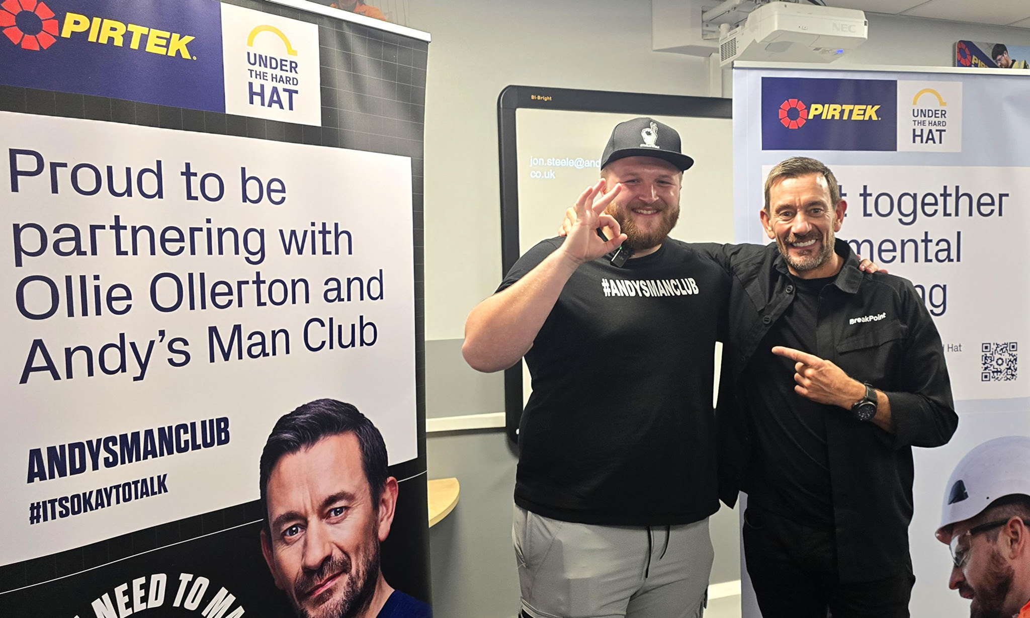 Pirtek in Partnership with Andy’s Man Club – CamCab