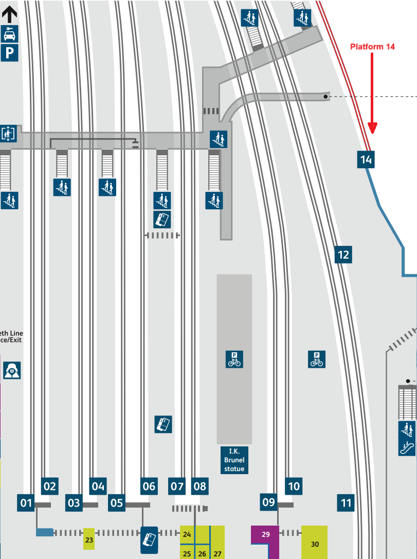 The Curious Case of Platform 14 at Paddington – CamCab